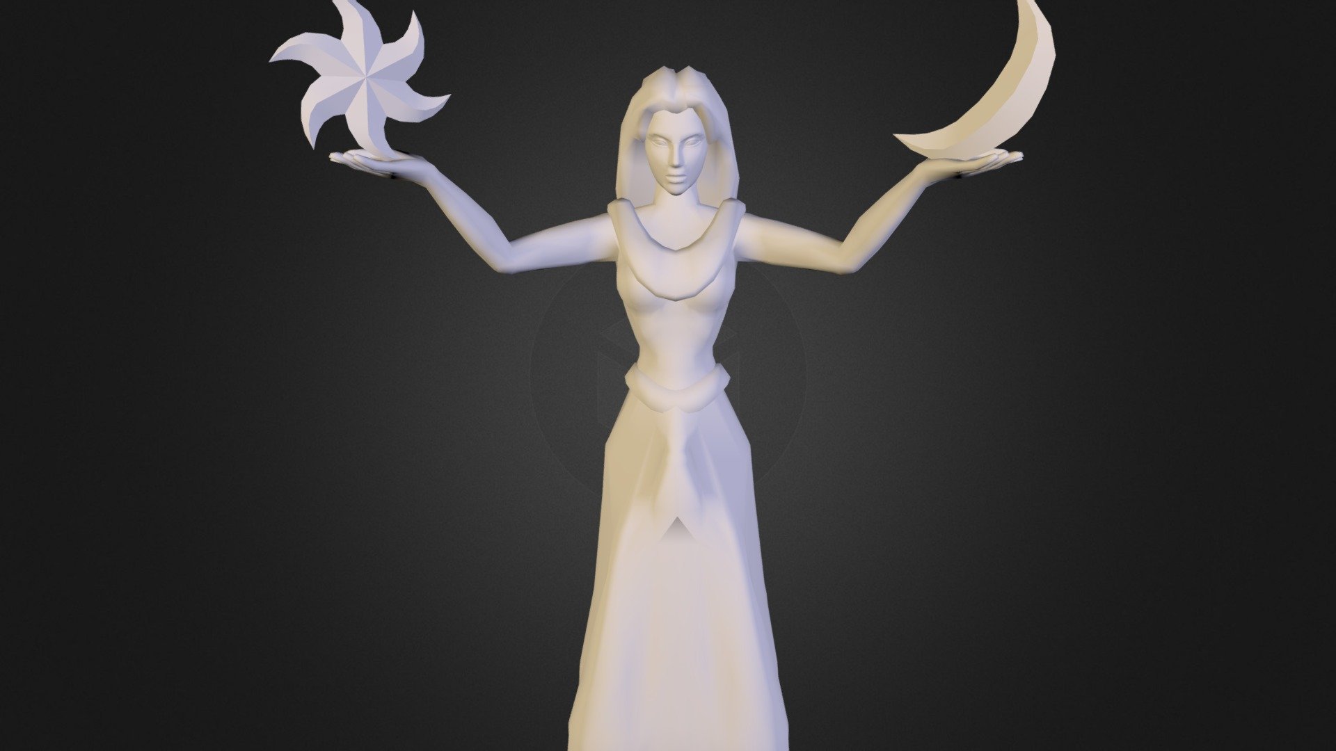 Azura 1.0 - 3D model by Siberian Crab (@siberiancrab) [45a5b42] - Sketchfab