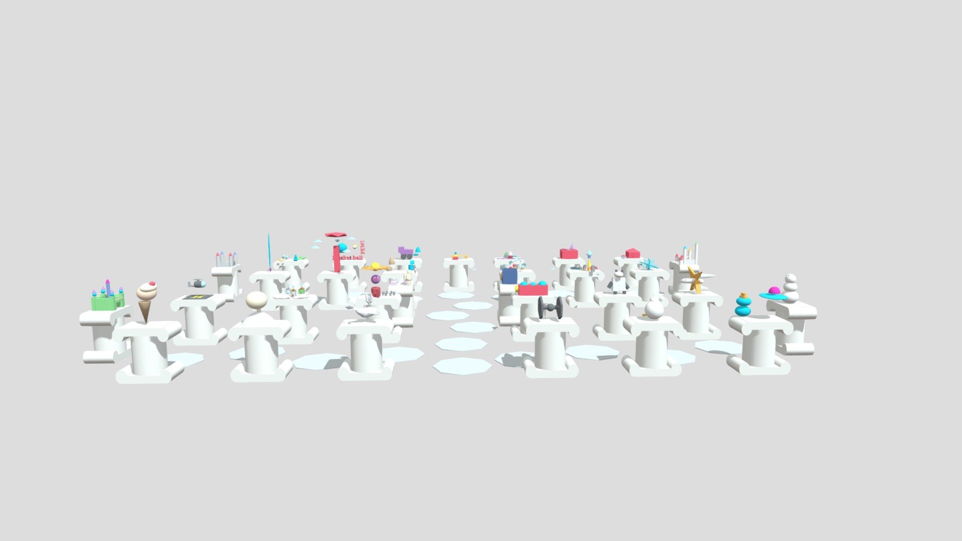 Student Sculpture Garden 12.28.19 - Download Free 3D model by mof ...