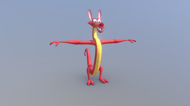 Mushu 3D models - Sketchfab