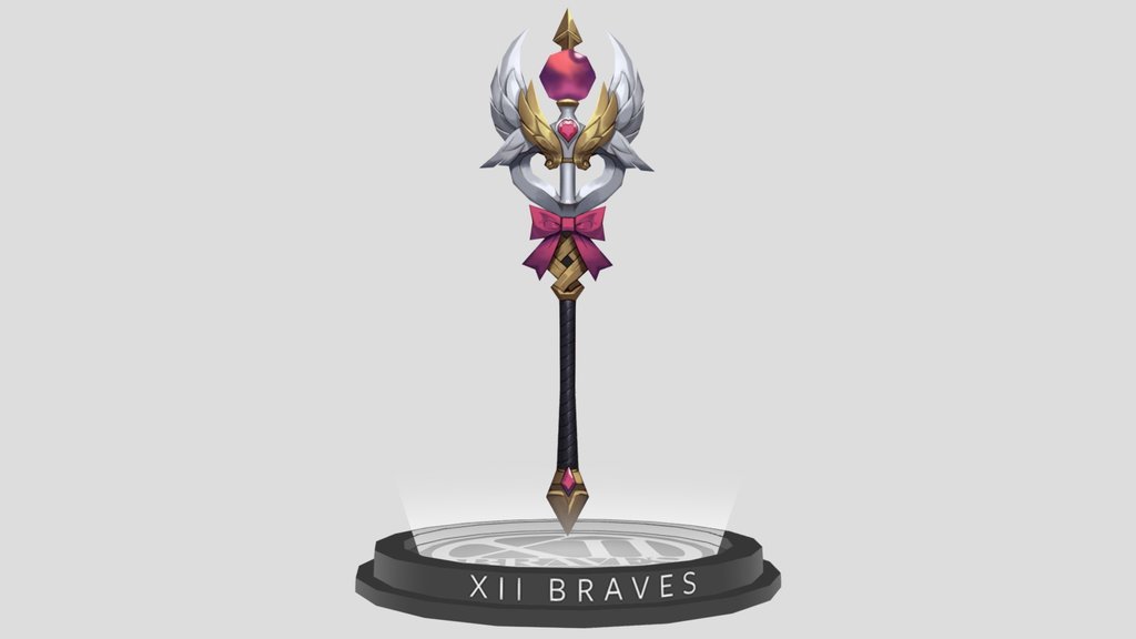 stylized staff - A 3D model collection by posegraphic - Sketchfab