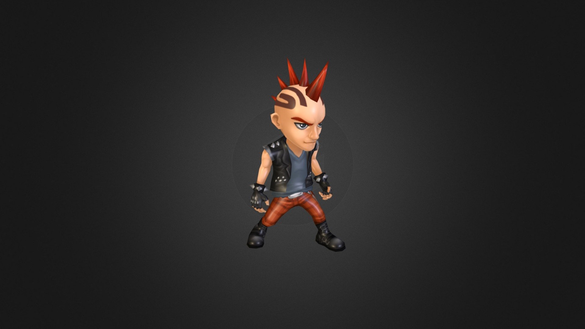 Punk da' Funk - 3D model by doggolz [45a8d4f] - Sketchfab