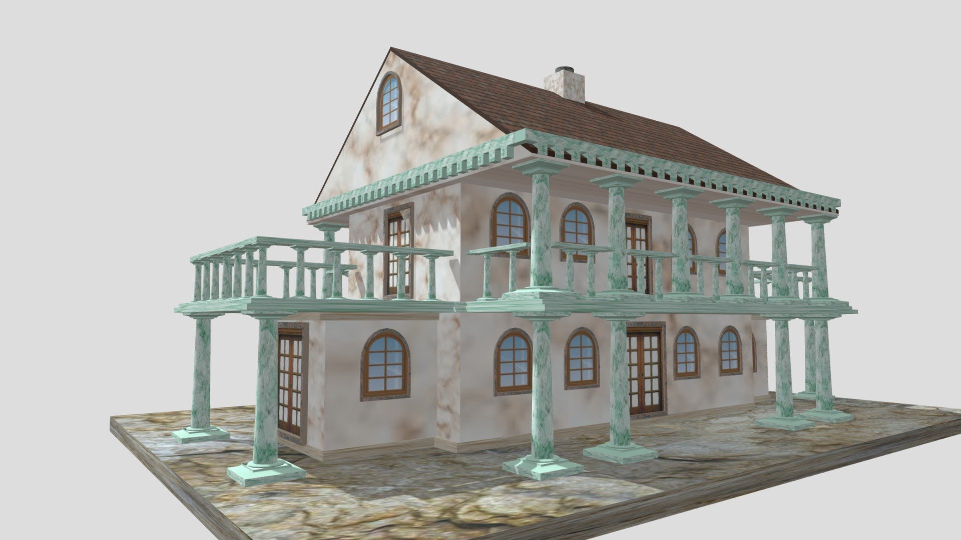 House 05 - Download Free 3D model by gogiart (@agt14032013) [45aad85] - Sketchfab