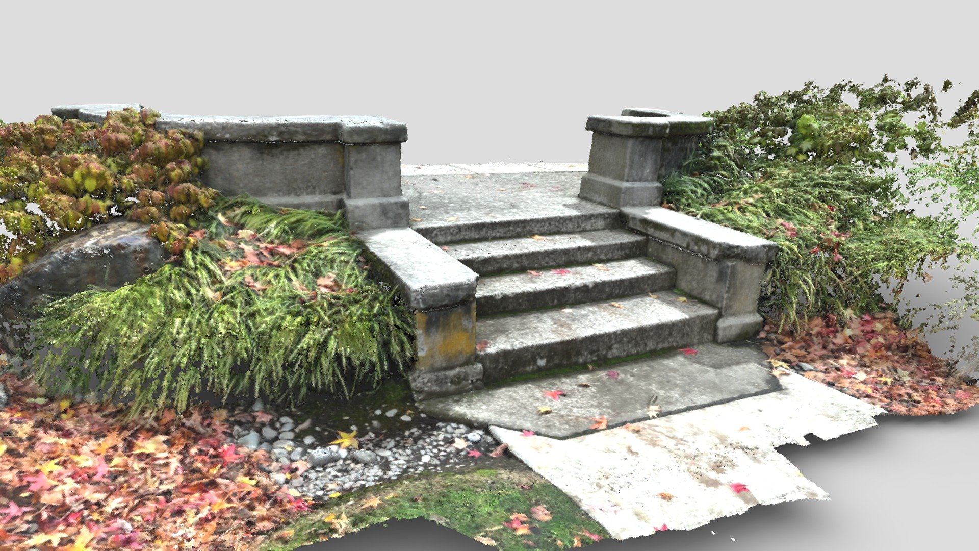 Stone Steps - 3D model by EveryPoint [45ac554] - Sketchfab
