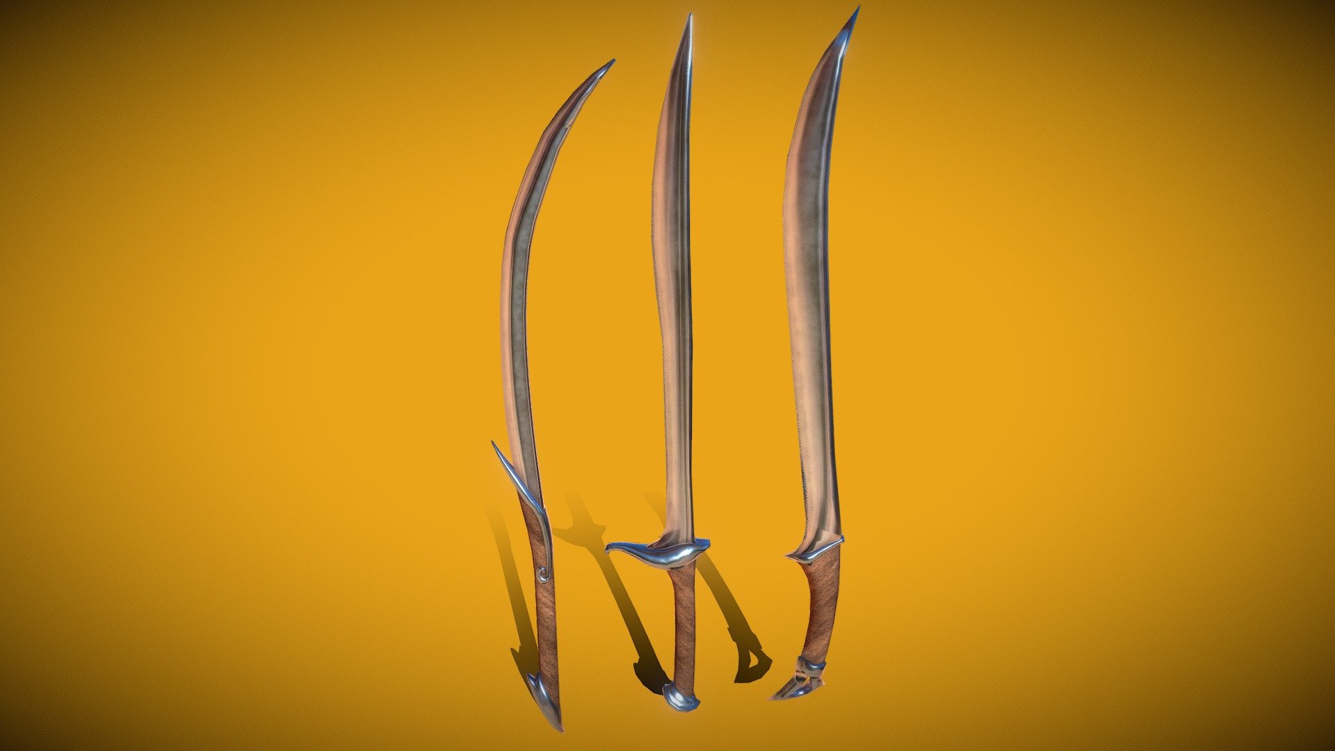 Real World - Elven Swords - Buy Royalty Free 3D model by silverdelivery ...
