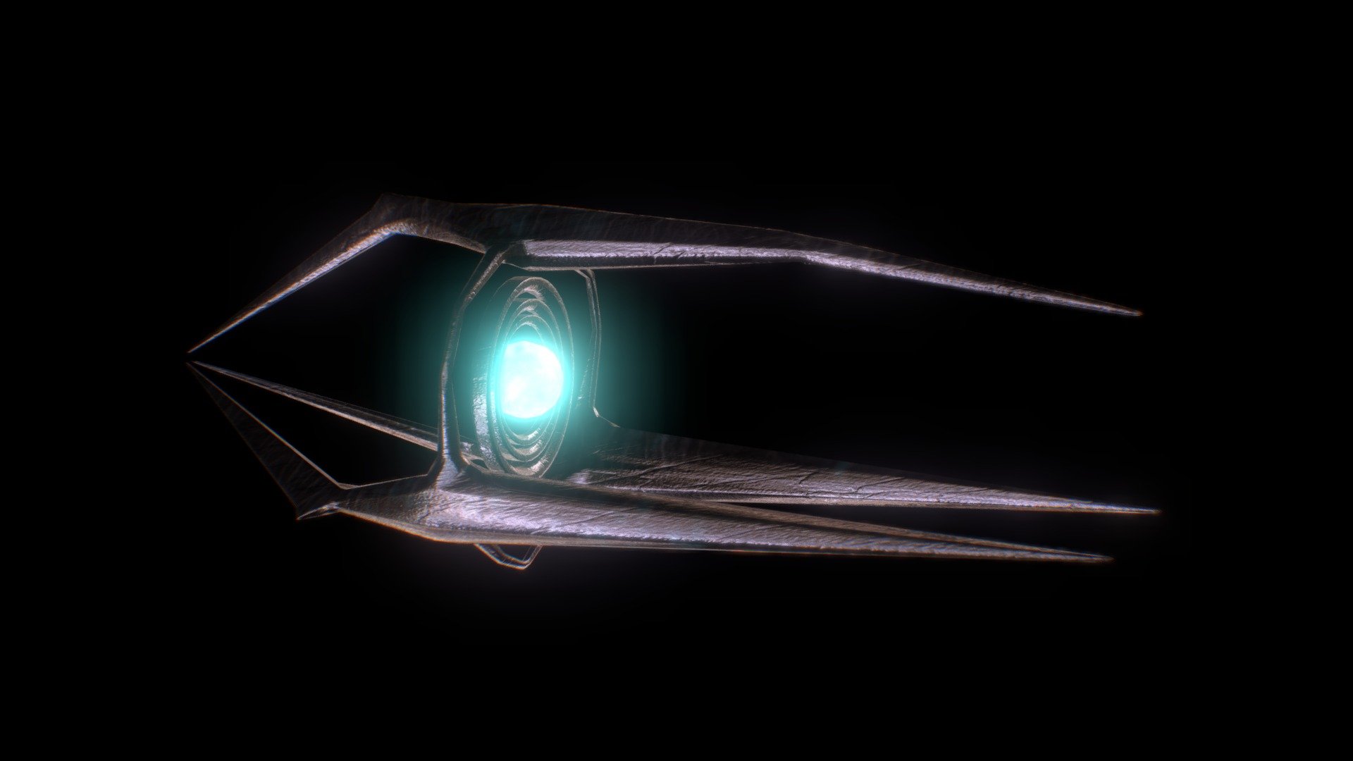 Spaceship with fusion core - Download Free 3D model by RickStikkelorum ...