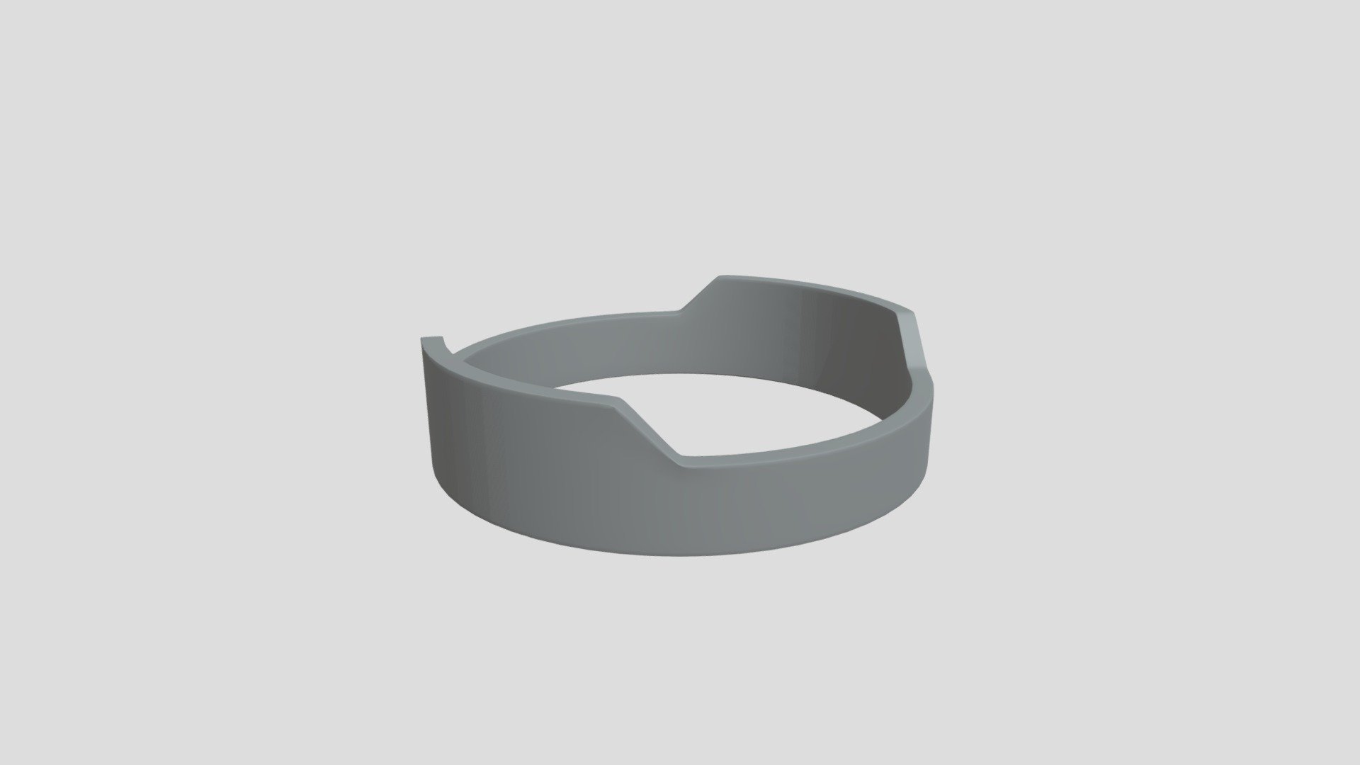 Mechanical retaining ring - Download Free 3D model by Grassglass (@Free ...