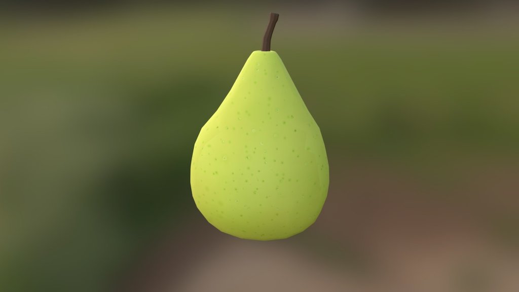 Pear - 3D model by AngelaM [45b0376] - Sketchfab
