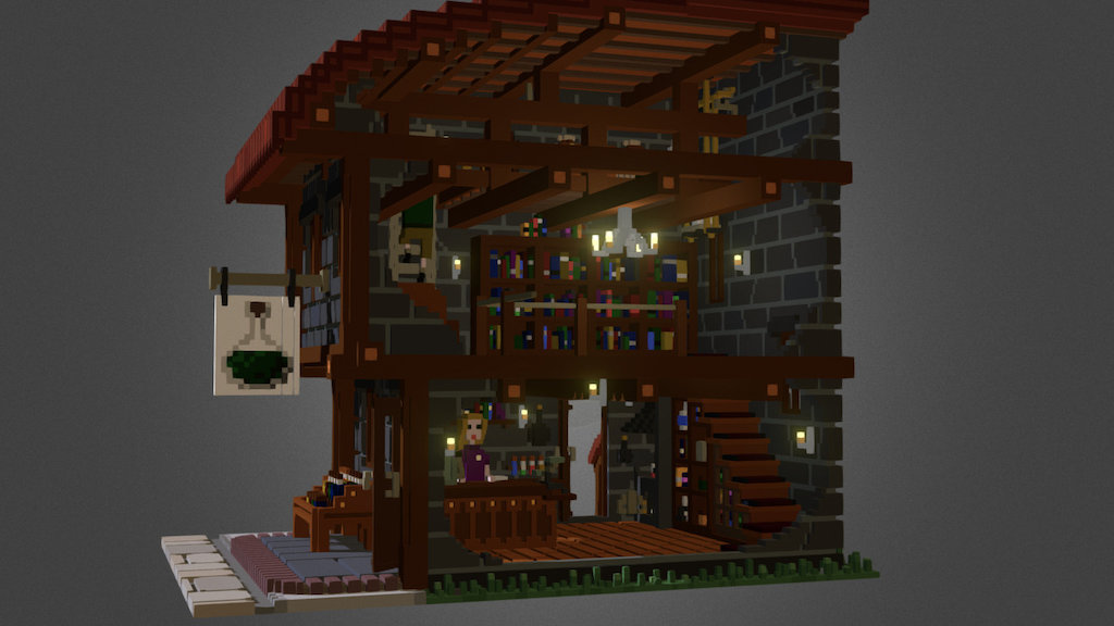 Potion Shop - 3D model by Champollion [45b0672] - Sketchfab
