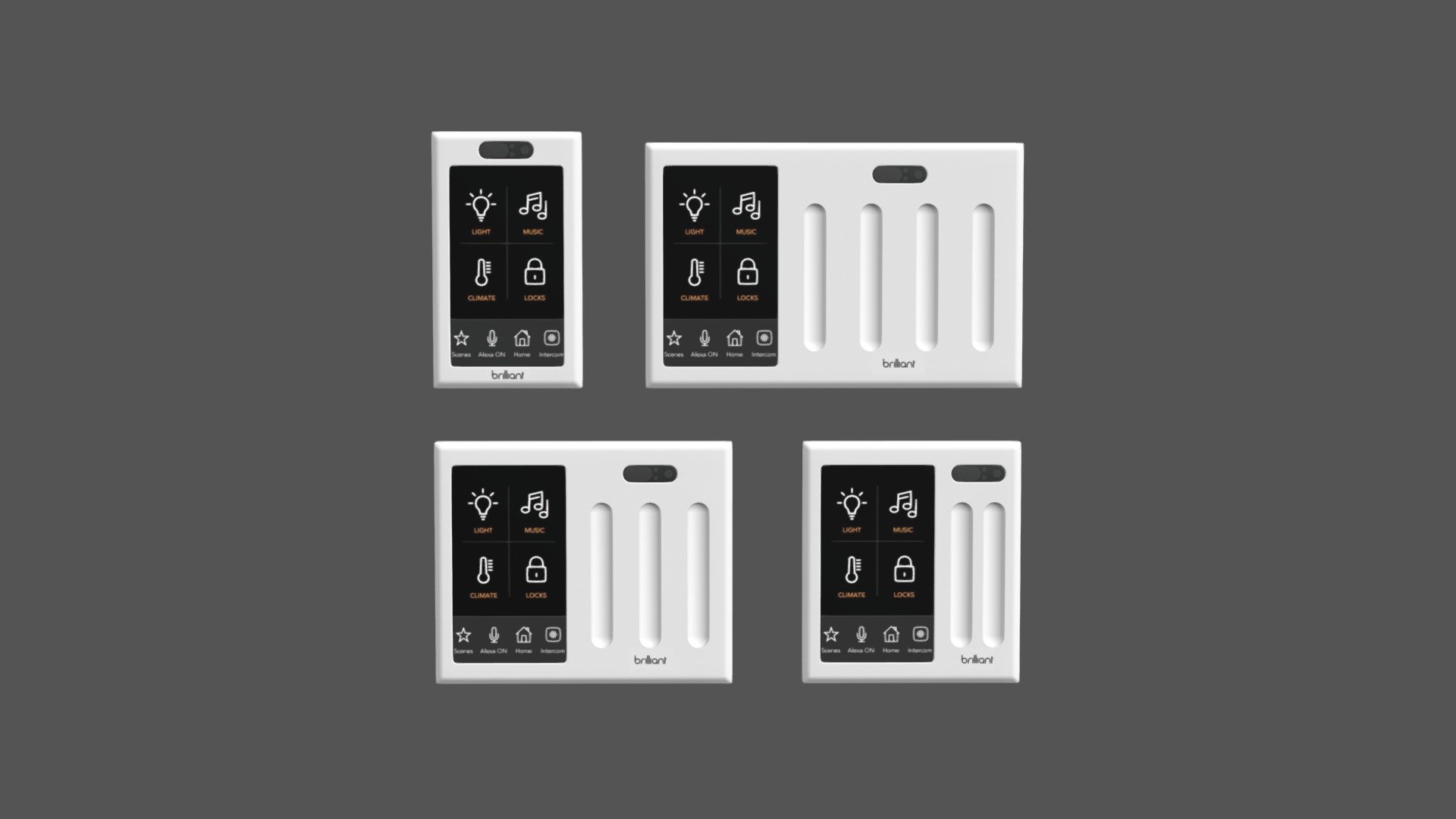 Smart Home System Brilliant Control - 3D model by VladimirBes ...