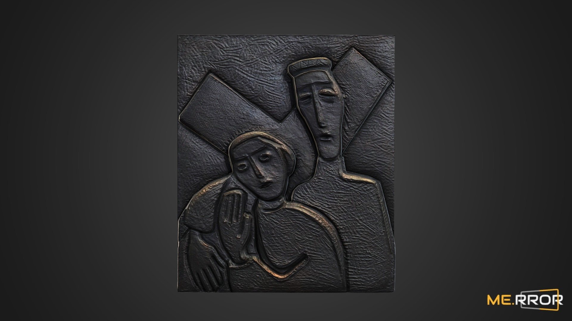 [Game-Ready] Christian art Relief 05 - Buy Royalty Free 3D model by ME ...