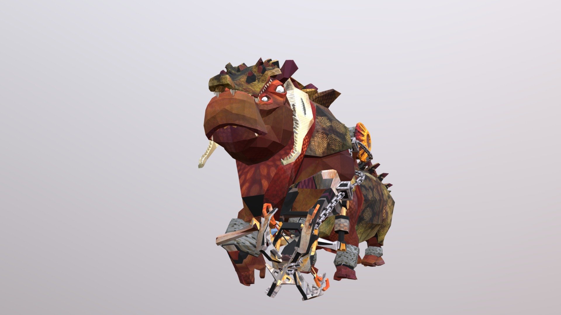 Hippo_official - 3D model by nguyenductri [45b1d8e] - Sketchfab