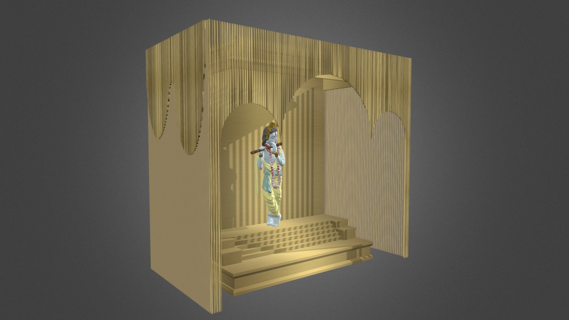 Temple Model - Download Free 3D model by arpit701 [45b29b8] - Sketchfab