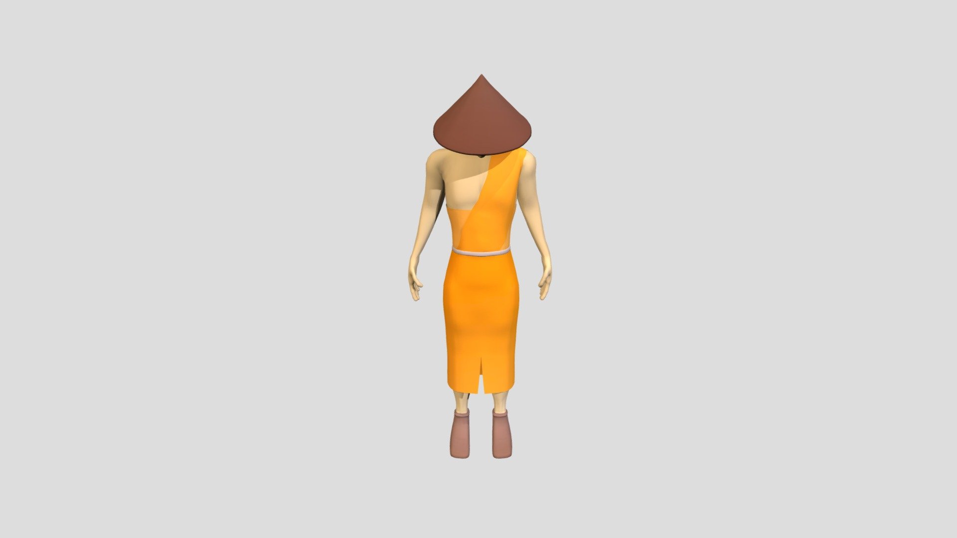Monk - 3D model by jower123 [45b2cbf] - Sketchfab