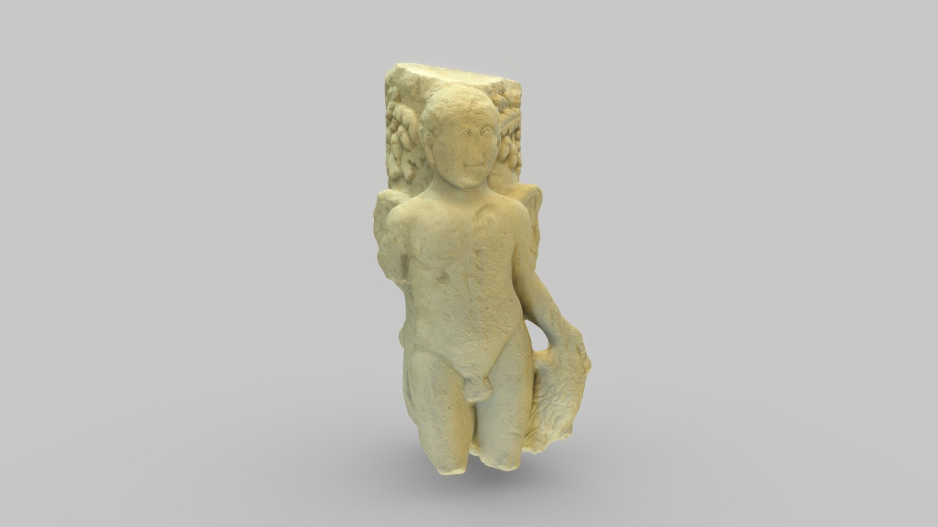 Génie ailé - 3D model by MaevArcheo [45b332b] - Sketchfab
