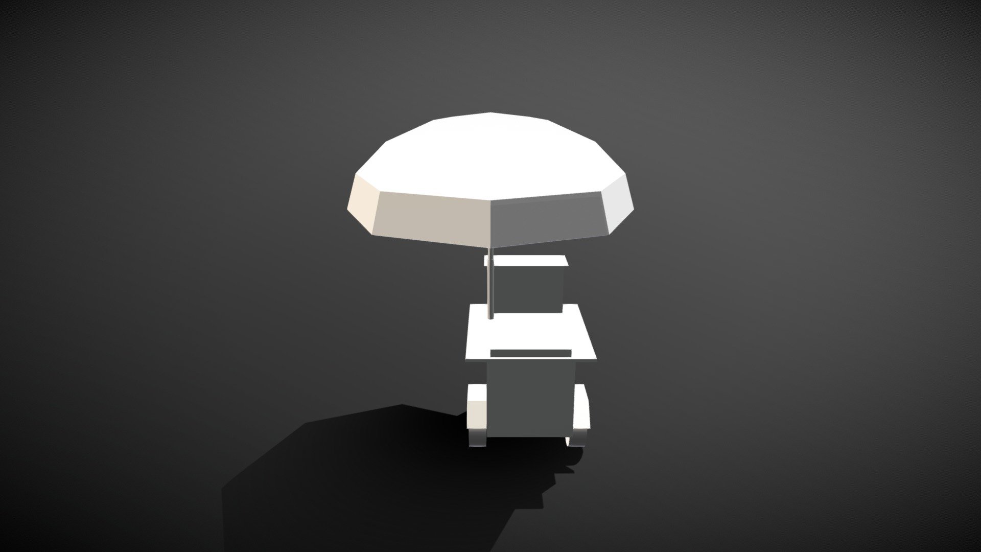 Hot Dog Cart Blockout - 3D model by Harry Holton III (@HoltonHarry ...