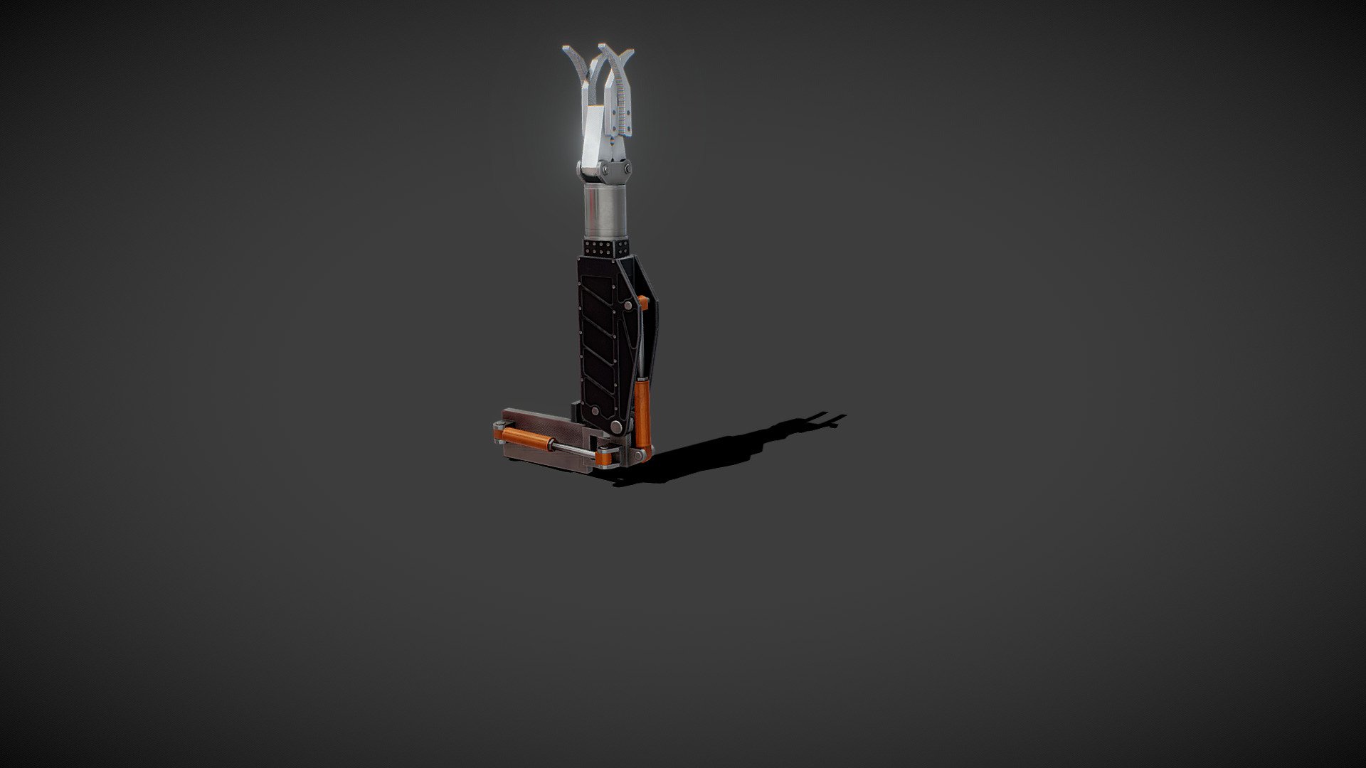 ROV manipulator arm - low poly - 3D model by TerraziCaio [45b4180 ...