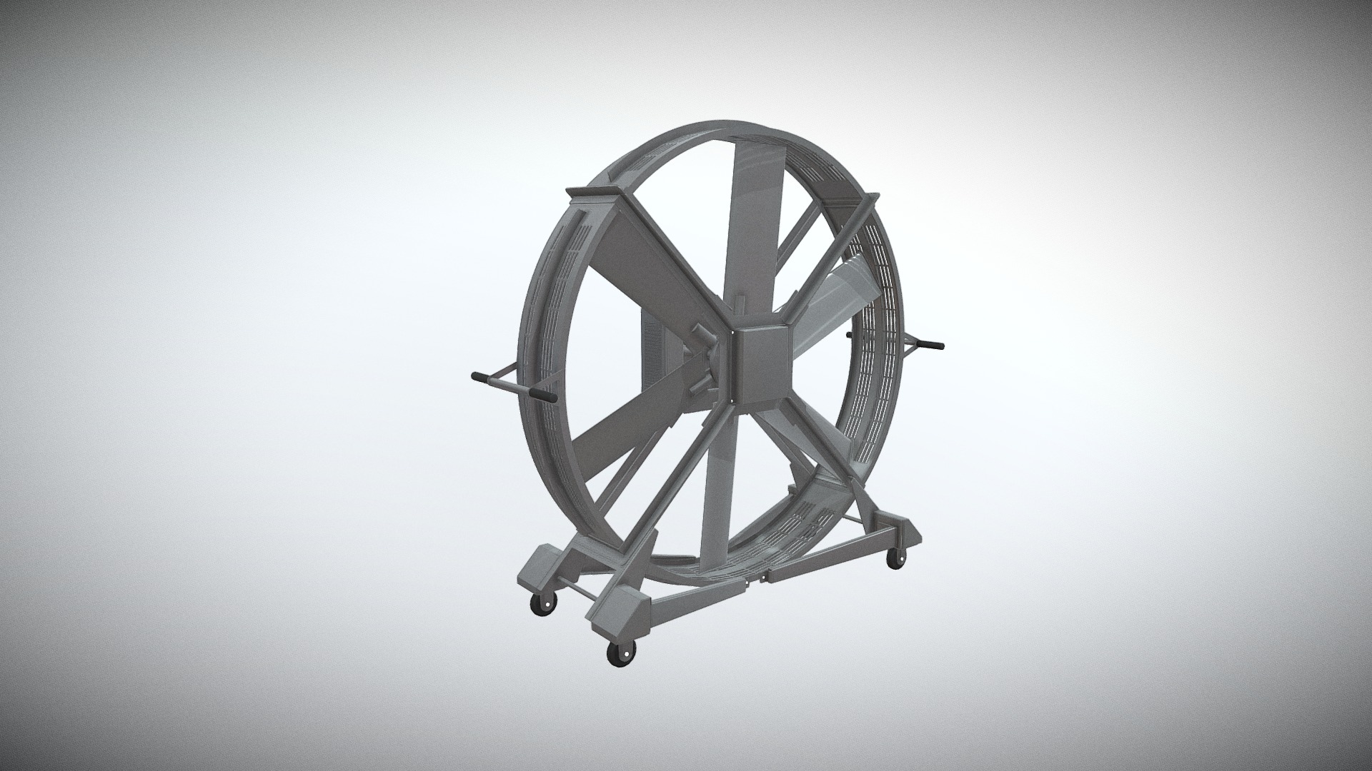 Rollable stand fan - 3D model by supersport-fitness [45b72cb] - Sketchfab
