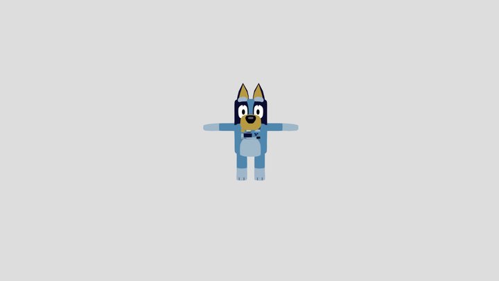 Bluey 3D models - Sketchfab