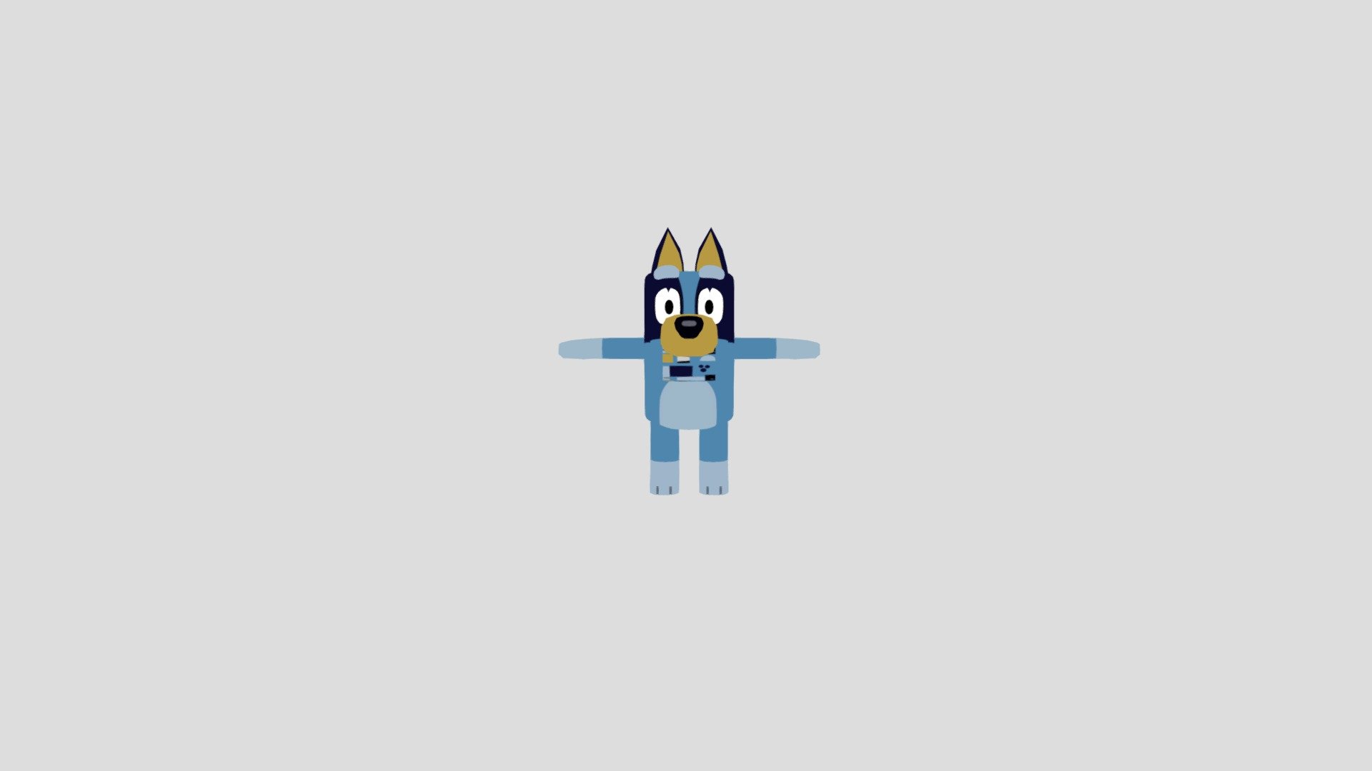 Bluey - Download Free 3D model by LunaEagle [45b8a06] - Sketchfab