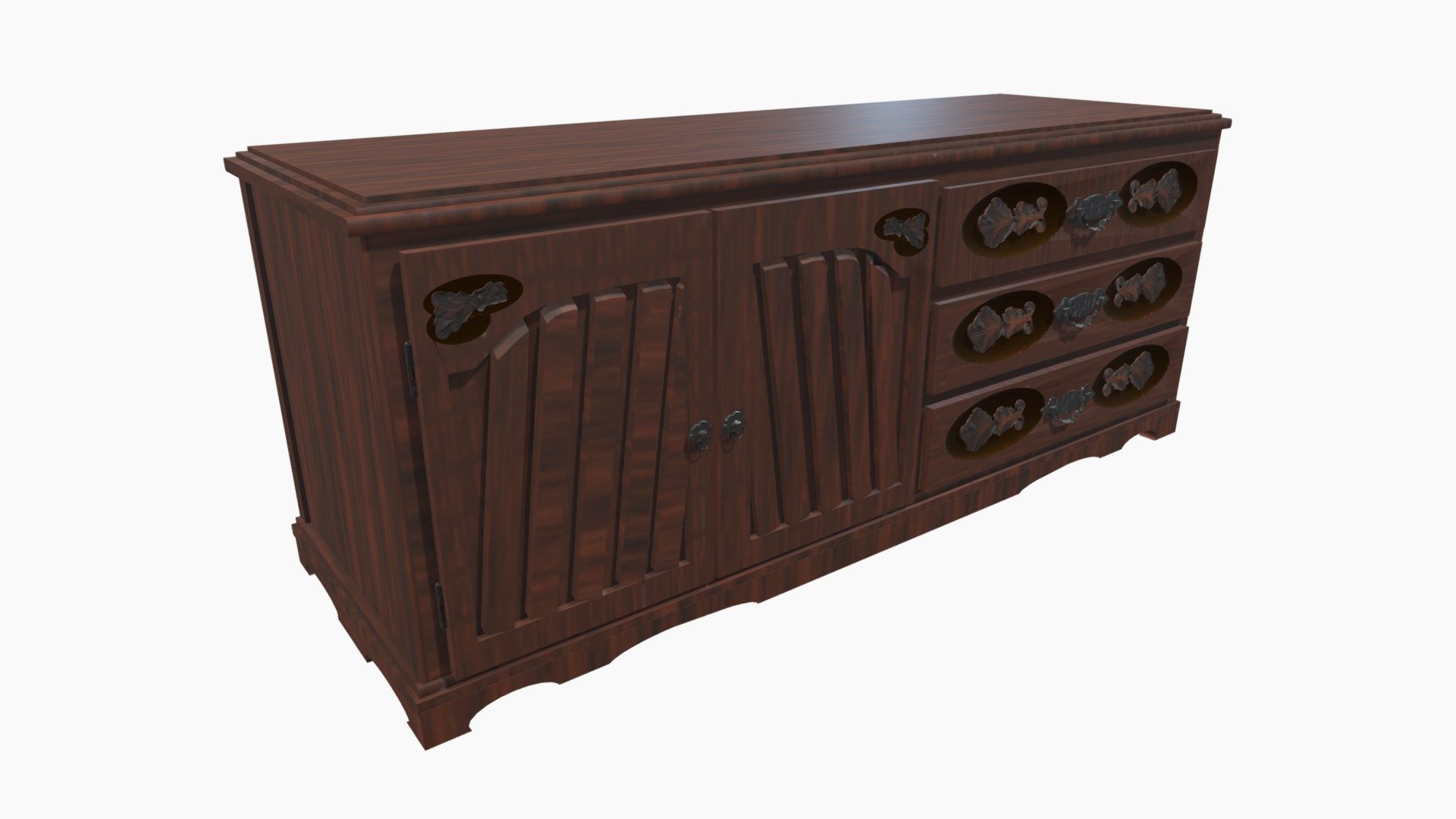 buffet - 3D model by matgumari [45b9138] - Sketchfab