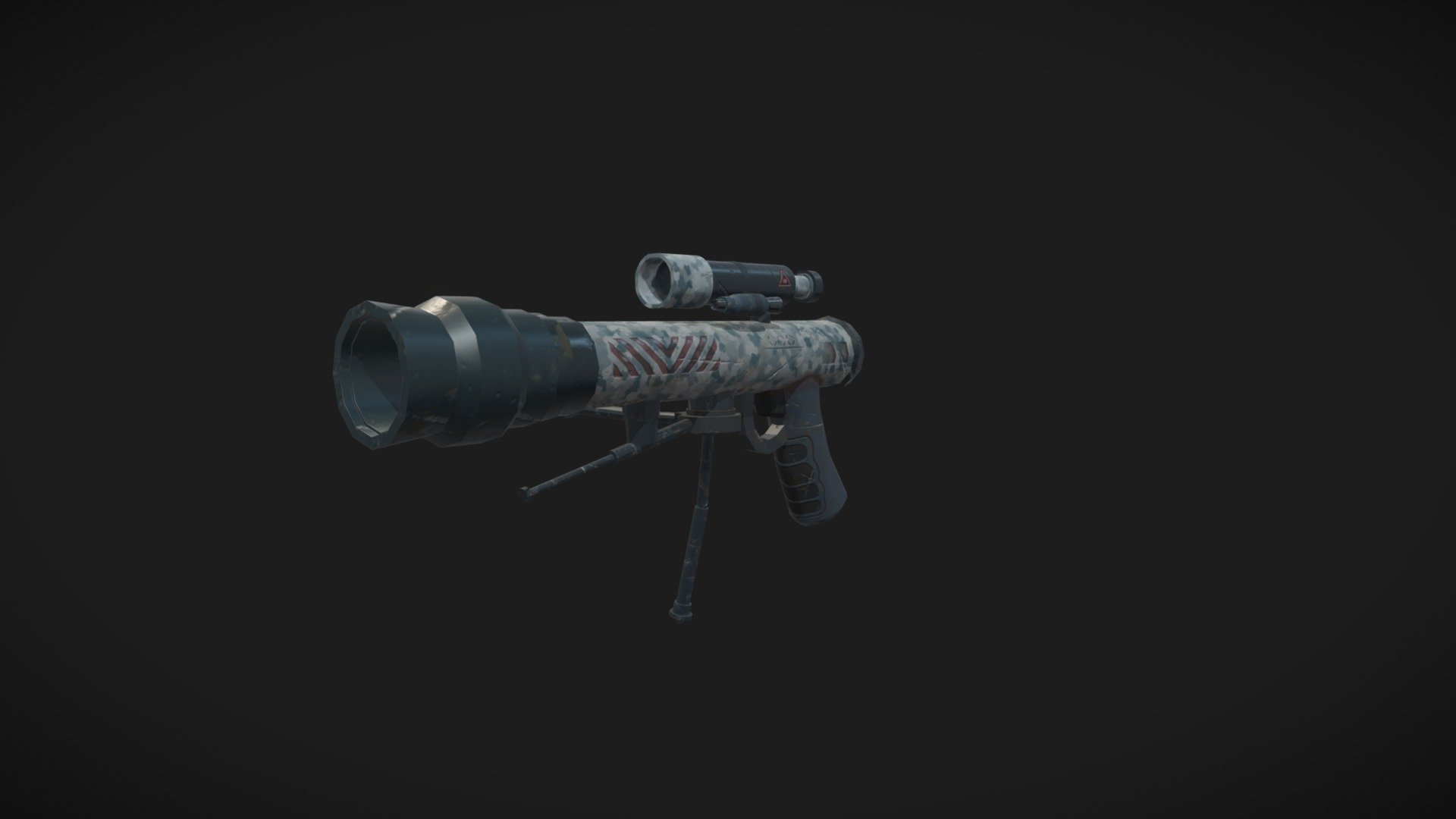 Winter Gun - 3D model by smaranda_bucur (@zsmar) [45bba7f] - Sketchfab