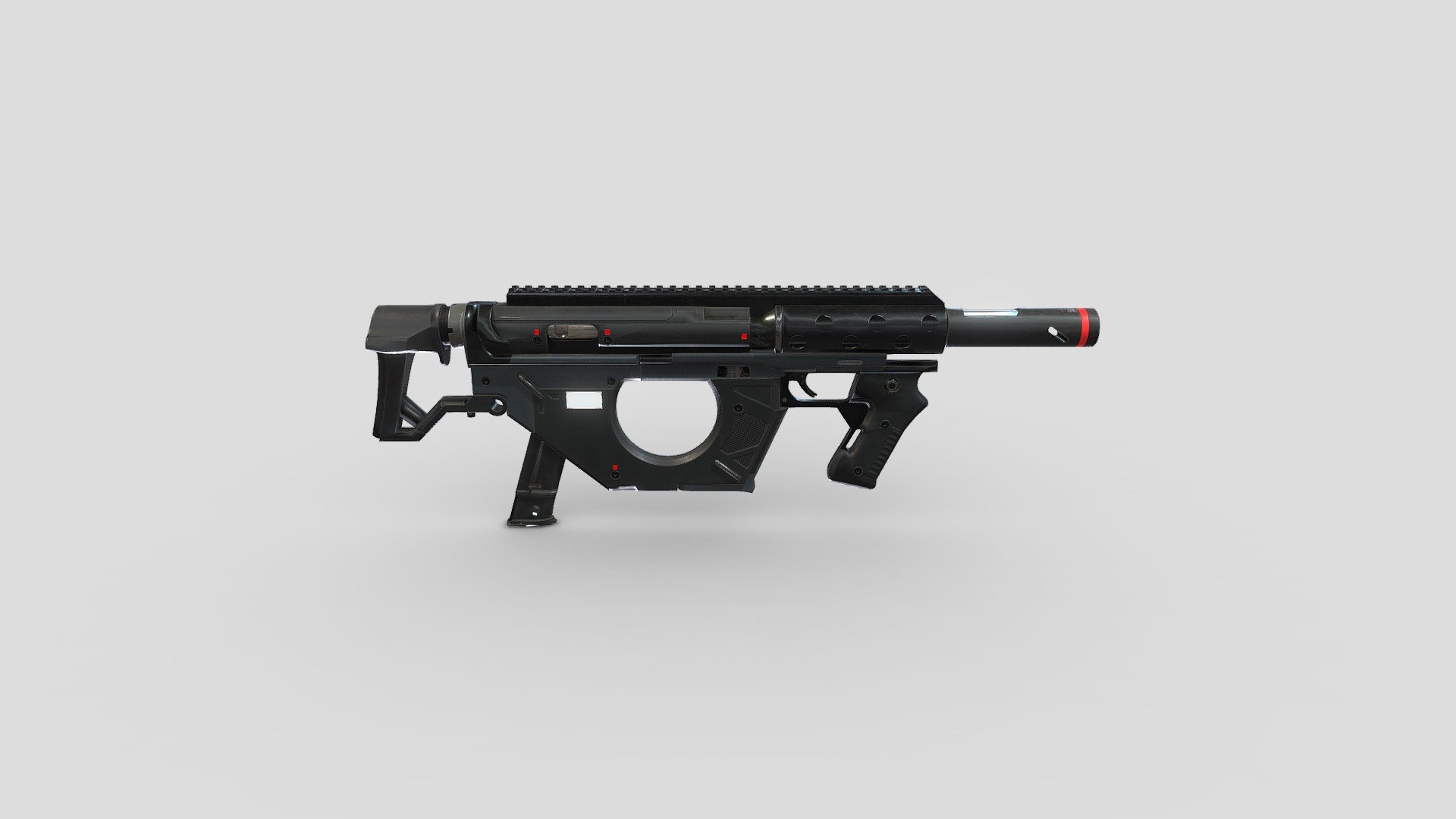 Sub Machine Gun - Buy Royalty Free 3D model by chameleon3d [45bc220 ...