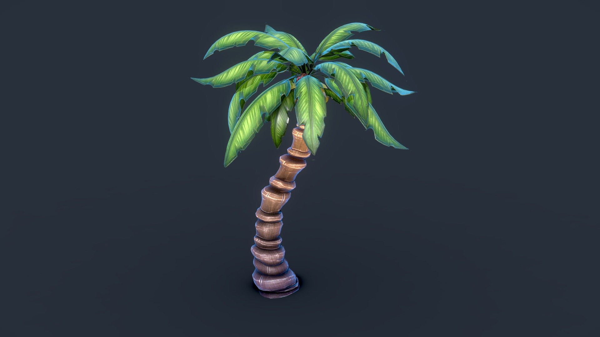 Coconut_Tree_01 - 3D model by Elkandar [45bc638] - Sketchfab