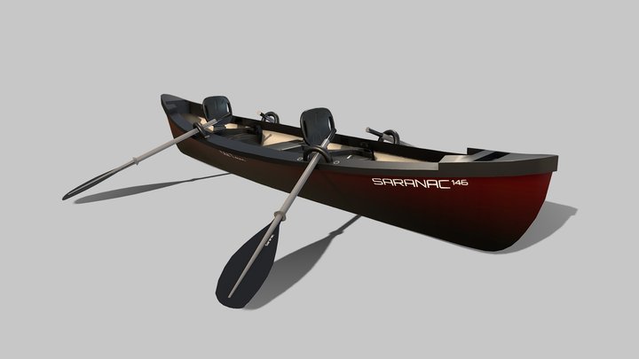 Canoe 3D models - Sketchfab