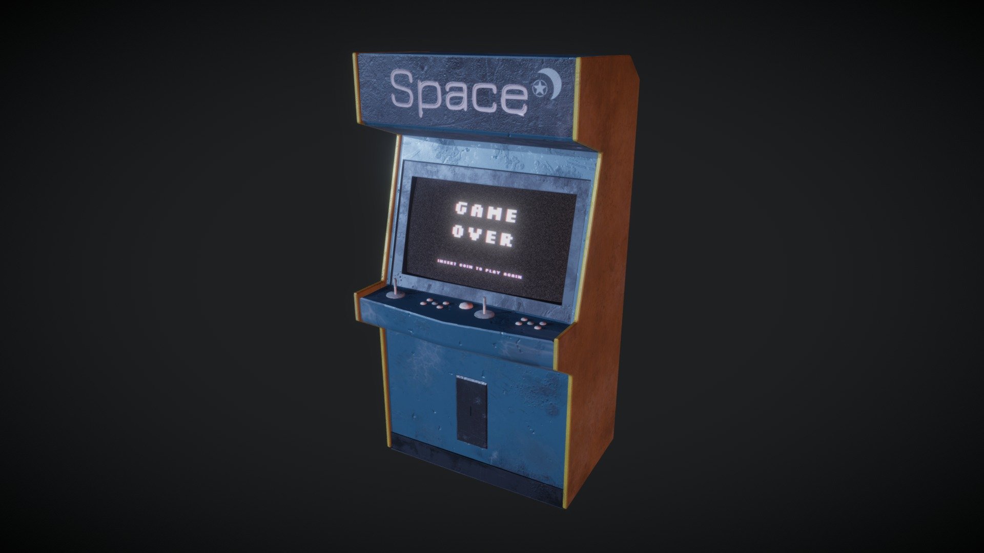 Arcade Machine - 3D model by Alicja.Grutkowska [45be63b] - Sketchfab