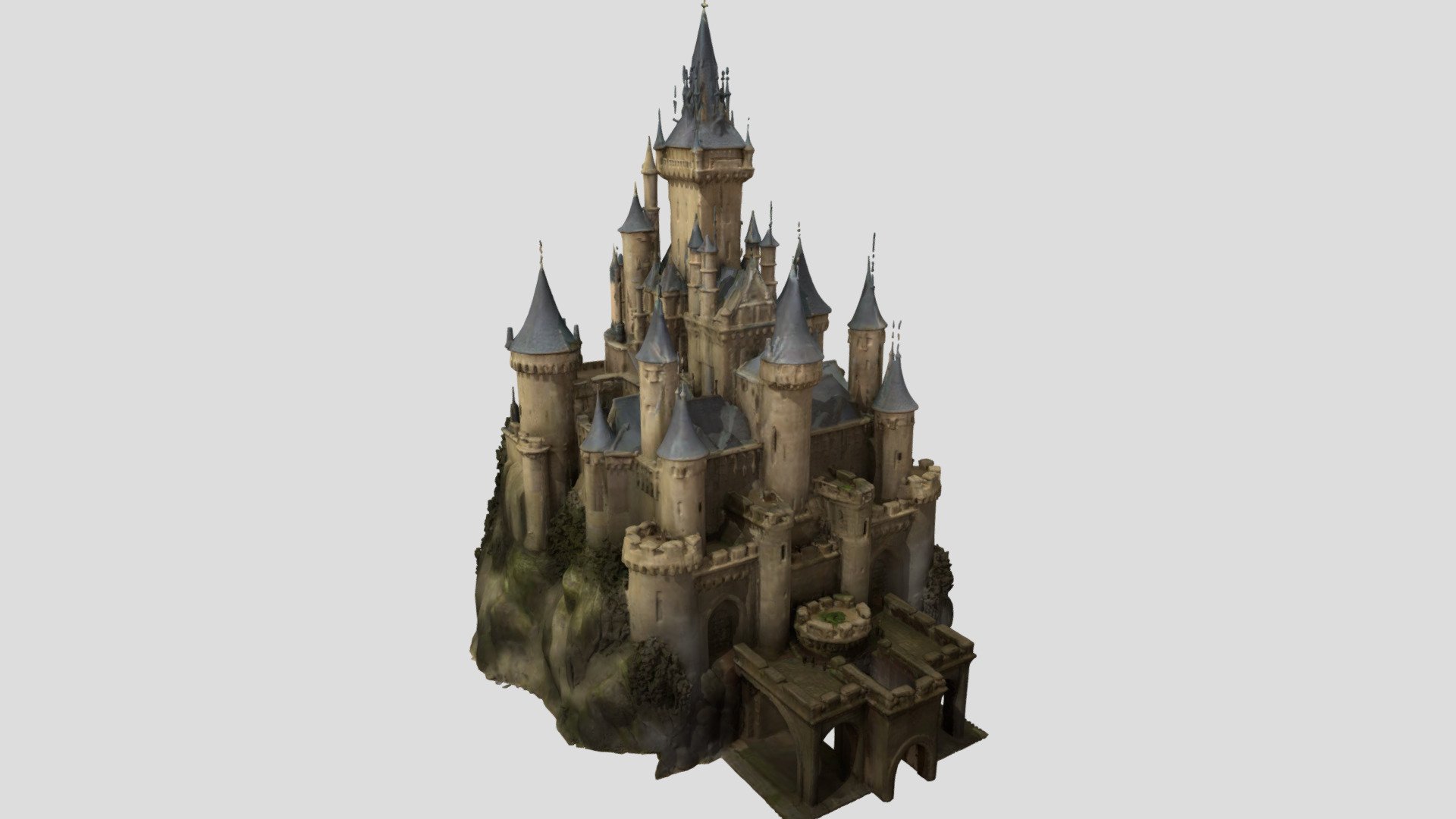 Citadel of the Ember Crown - castle - Download Free 3D model by Brian ...