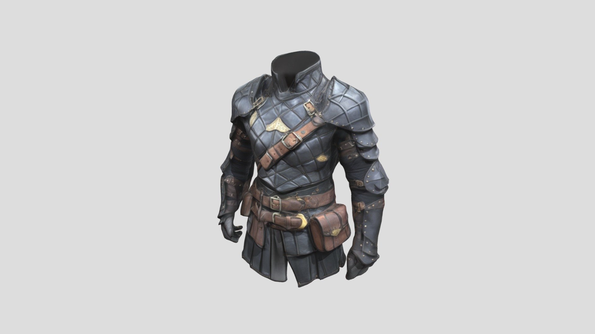 Knight's Armor - 3D model by After Basics (@sarandevdvpm) [45c0751 ...