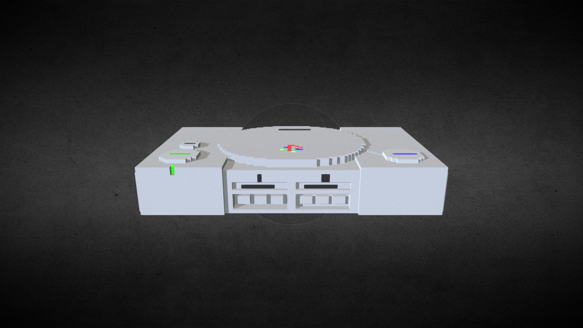 Playstation 1 - 3D model by foxchanger [45c2084] - Sketchfab