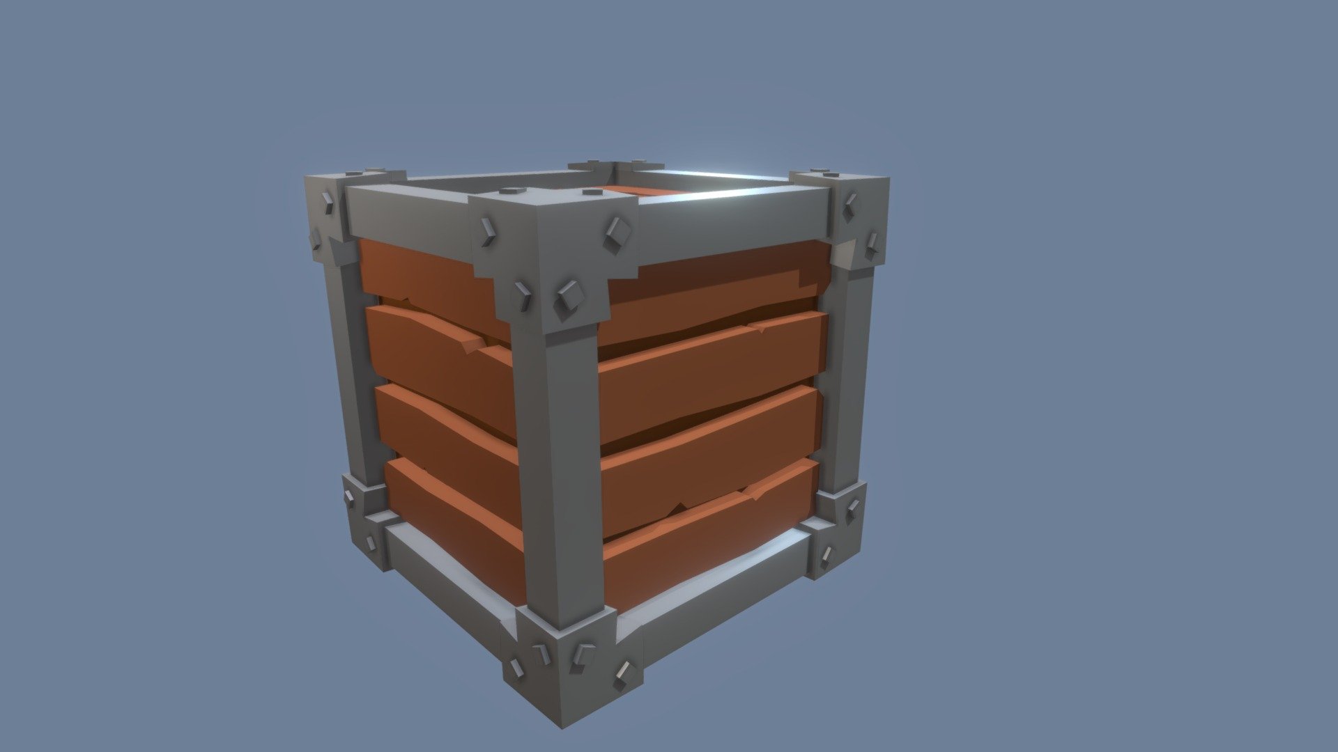 Low-poly Wooden box prop - Download Free 3D model by Fermin Morales ...