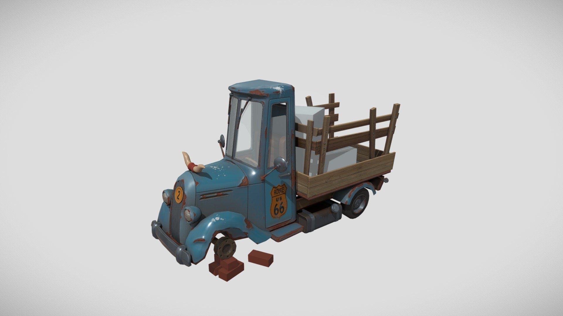 18 - Pickup Texture - Download Free 3D model by KoteTheCat [45c4fe0 ...
