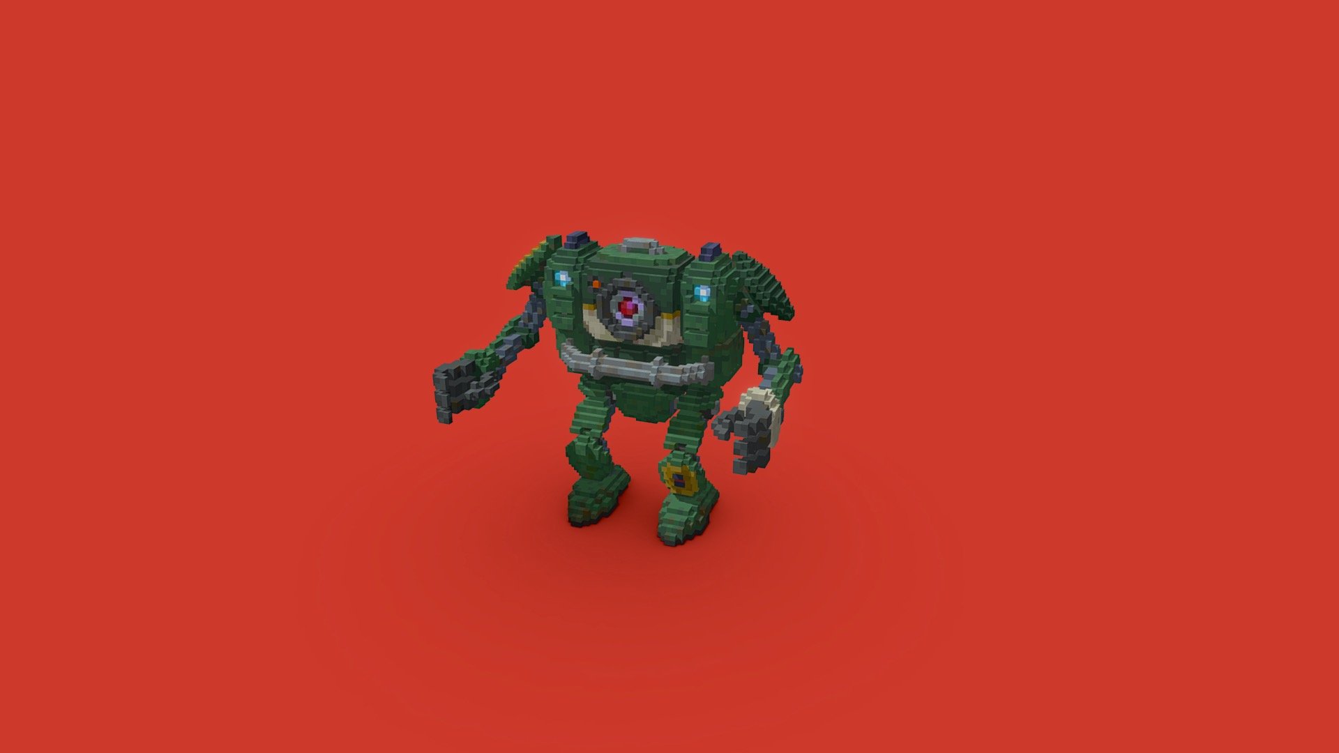 Utility Bot - 3D model by malignatius [45c59b4] - Sketchfab