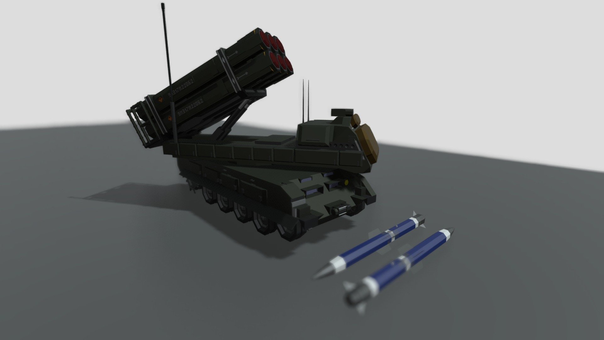 Buk-M3 - Download Free 3D model by Valera121 [45c5b29] - Sketchfab