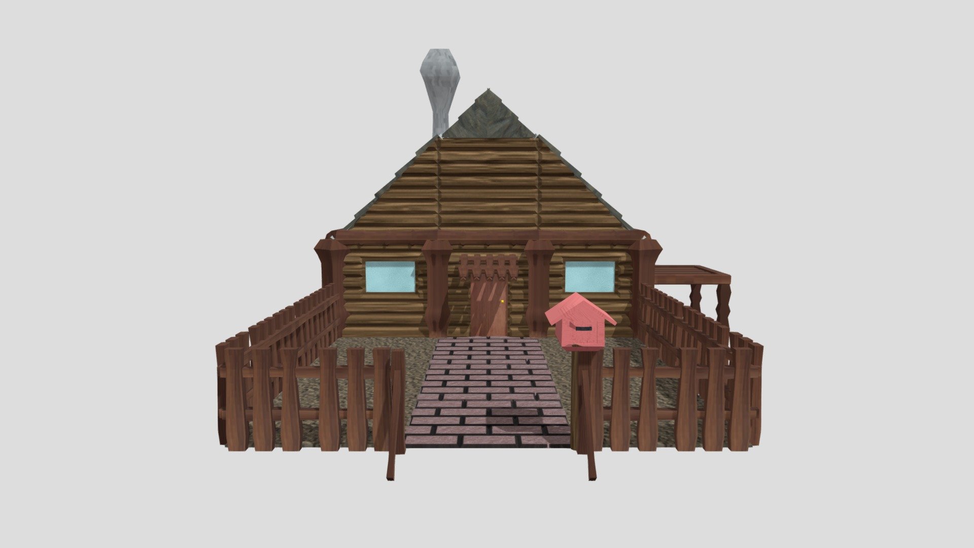 Modular House Environment - 3D model by Fwoosty [45c623d] - Sketchfab