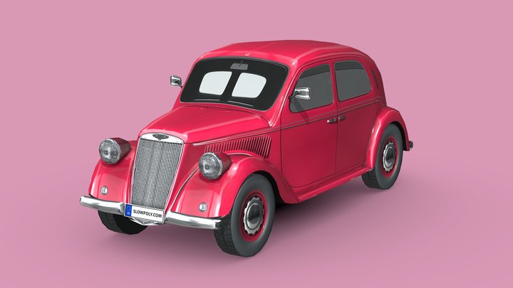Classic-car 3D models - Sketchfab