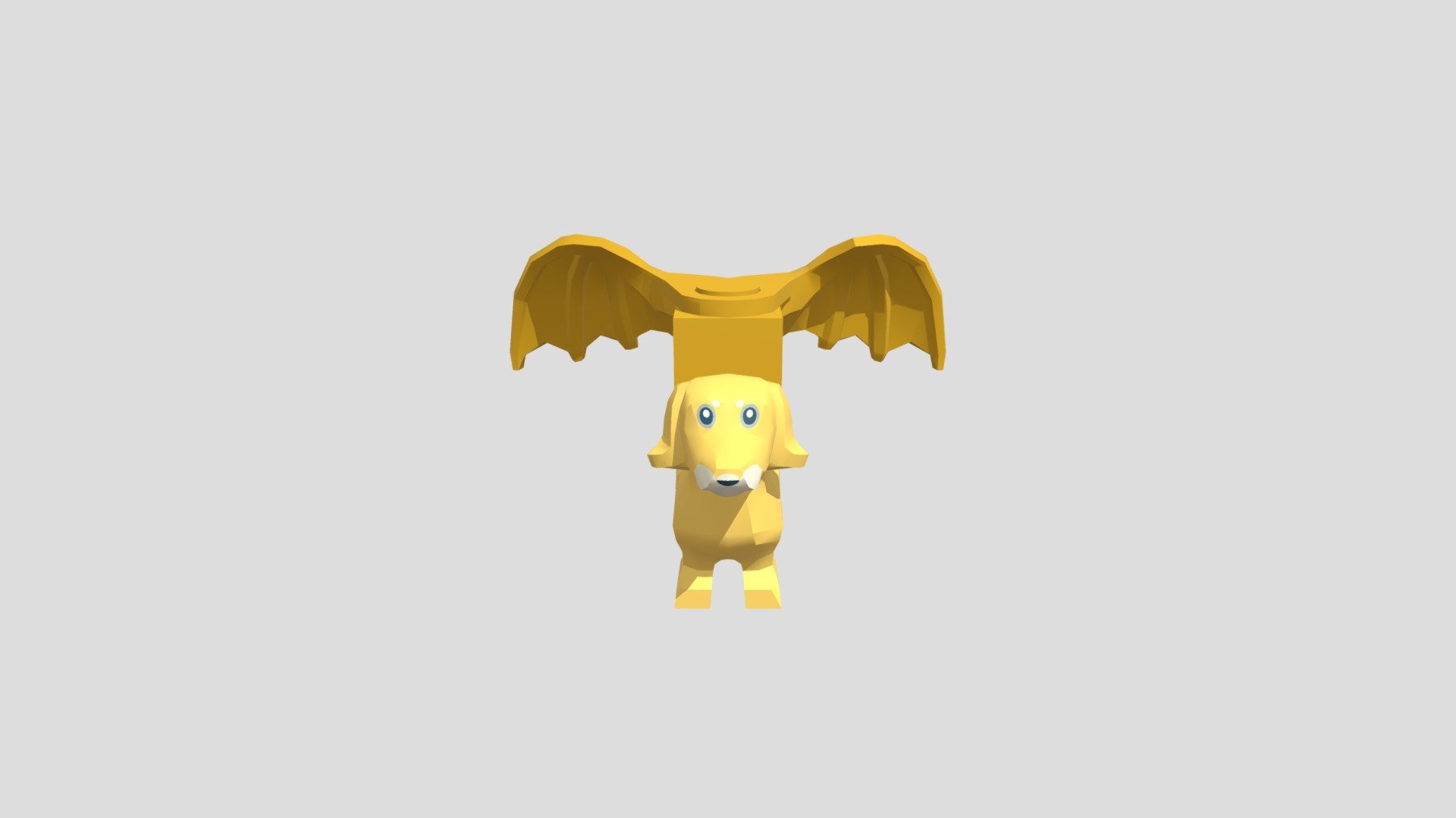 Example Animal_Flying Dog - 3D model by eboar8 [45c856e] - Sketchfab