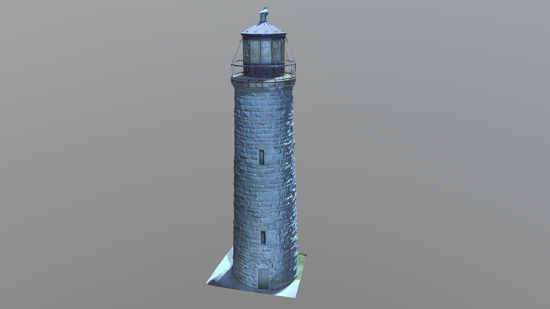 The Lighthouse - 3D model by OntarioDroneSolutionsInc [45ca3a7] - Sketchfab