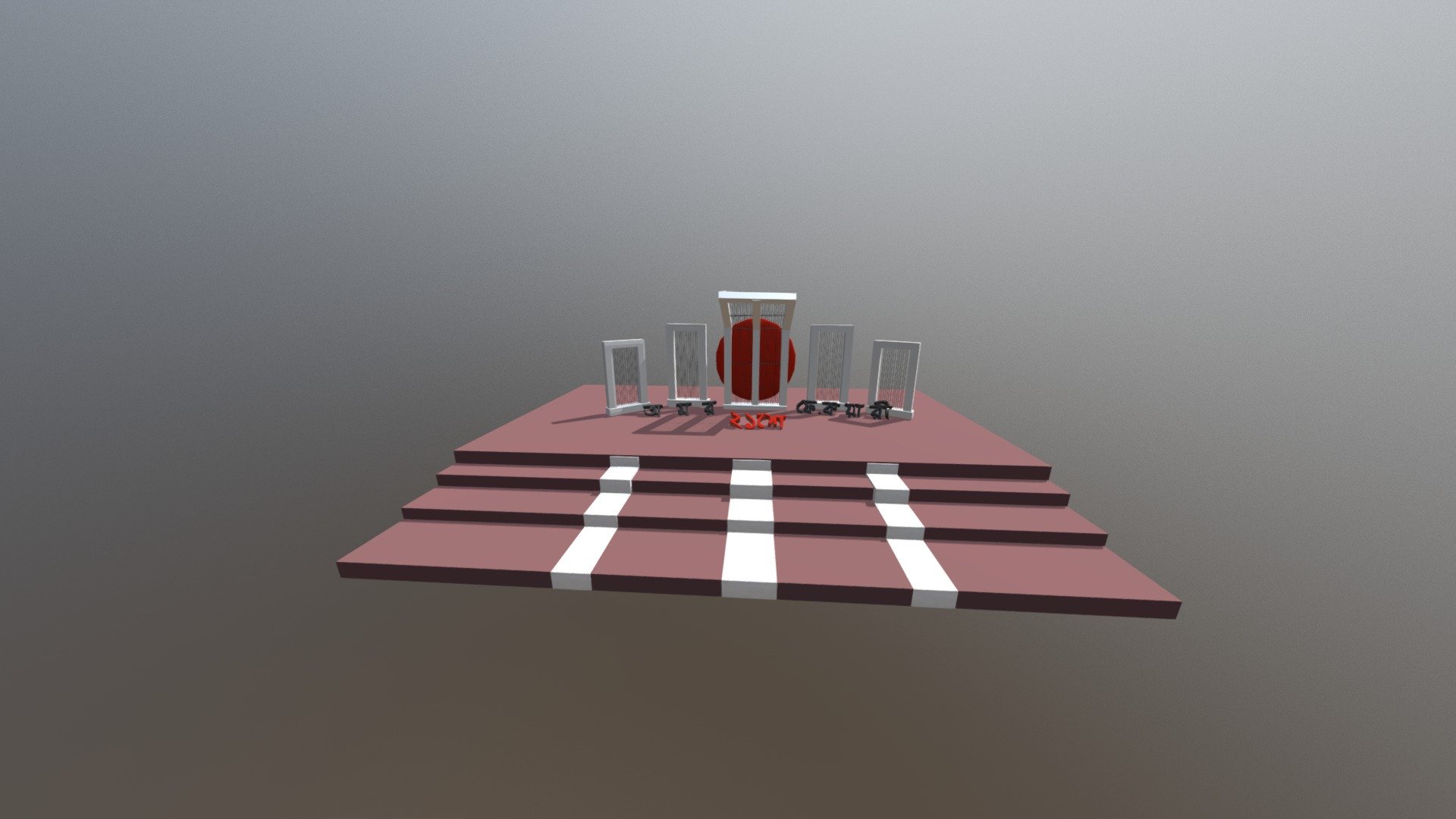 Shaheed Minar (শহীদ মিনার) - 3D model by Jahidul Islam (@jirobin) [45cb39d] - Sketchfab