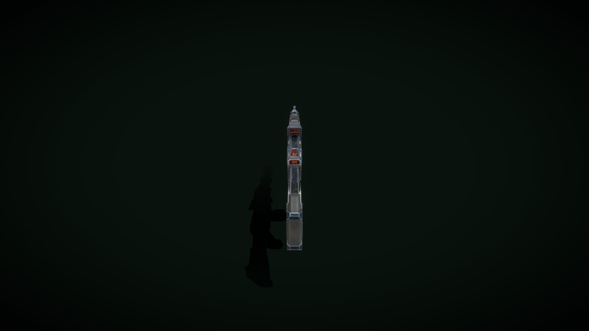 AK-I-717 / Sci-fi low-poly impulse rifle - 3D model by m3duat0p ...