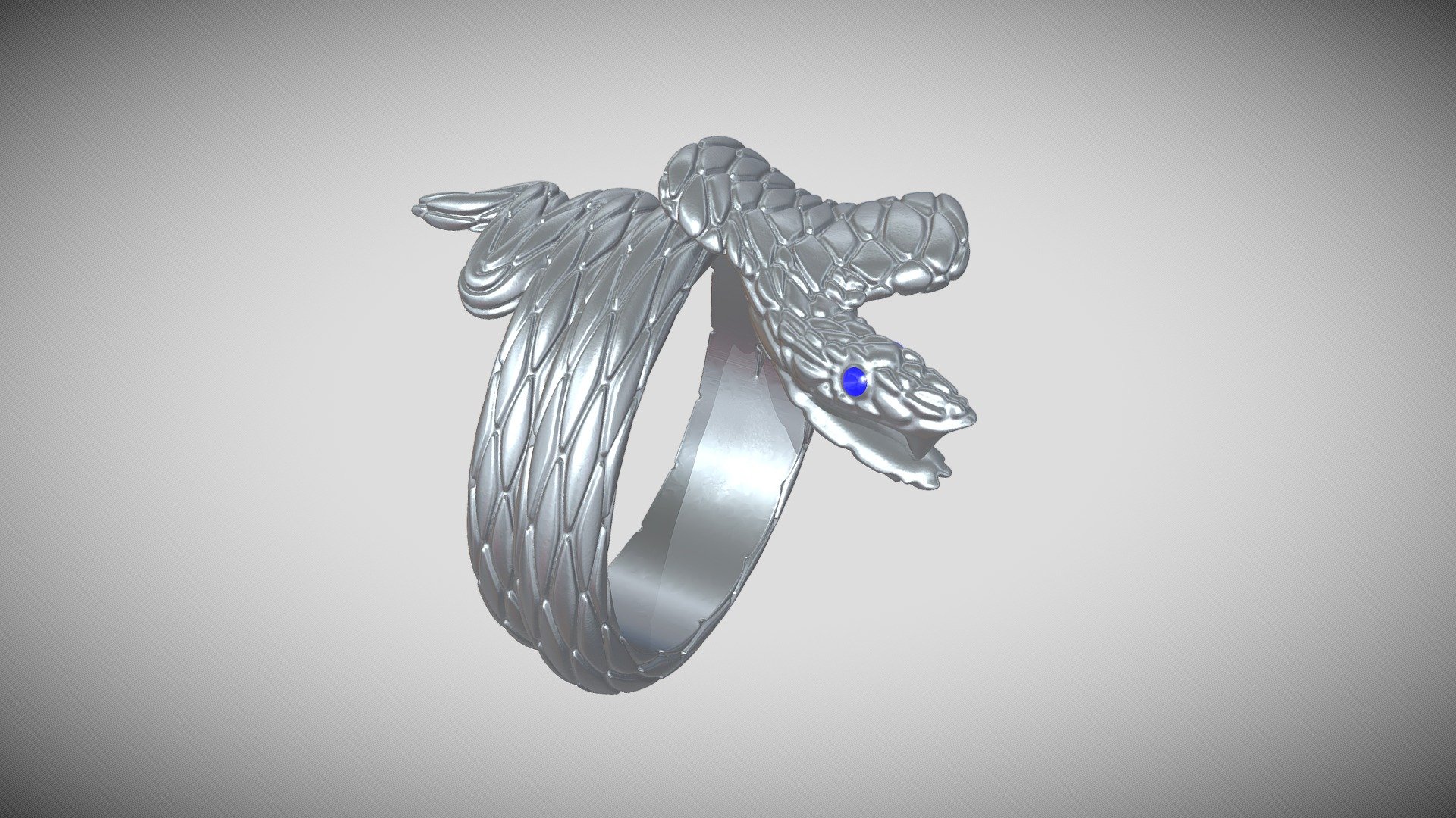 Snake Ring - Buy Royalty Free 3D model by KDesigns [45cd22b ...