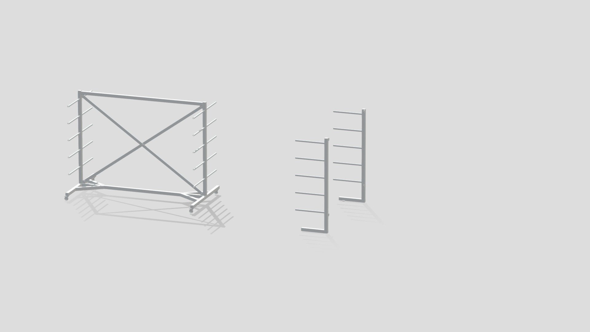 Rack_Frame-Only - 3D model by gccad [45cd616] - Sketchfab