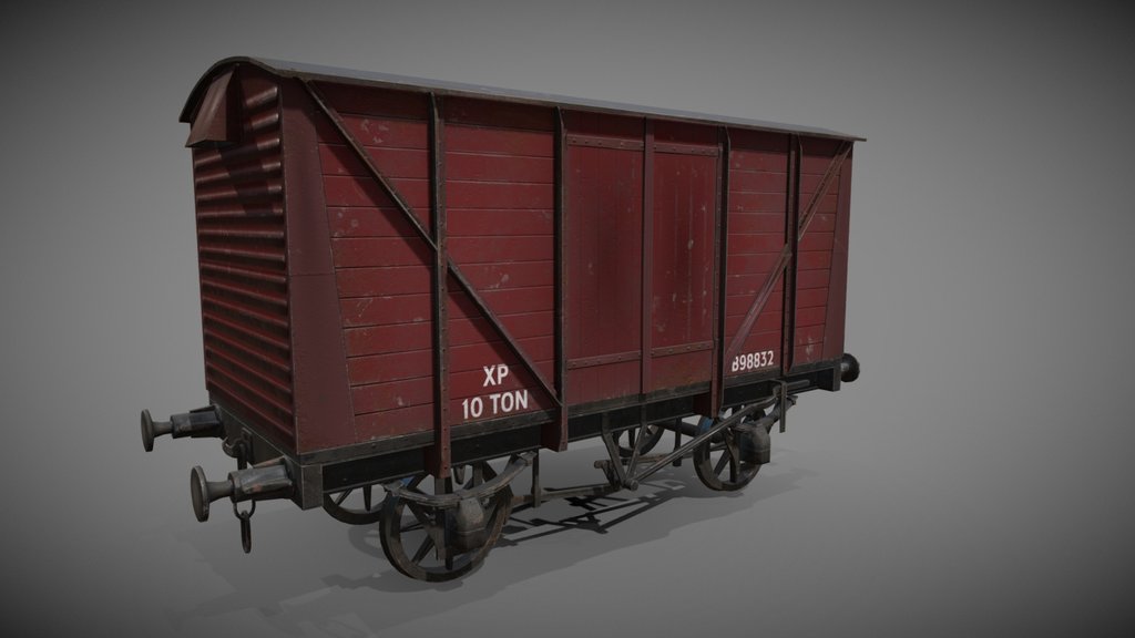 Rolling stock and locos - A 3D model collection by pasquill - Sketchfab