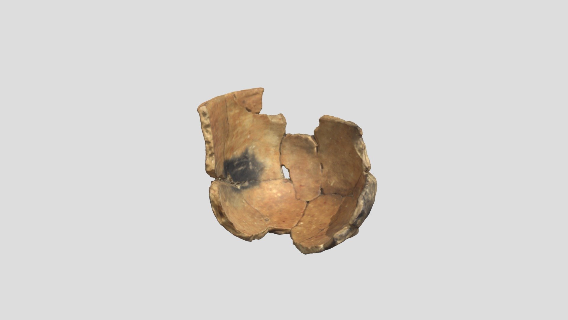 Colonoware Pipkin Vessel (VCU_3D_6626) - Download Free 3D model by ...
