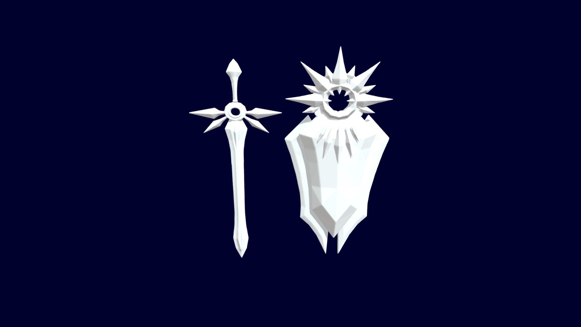 Leona Weapons League of Legends - 3D model by apiner [45d2199] - Sketchfab