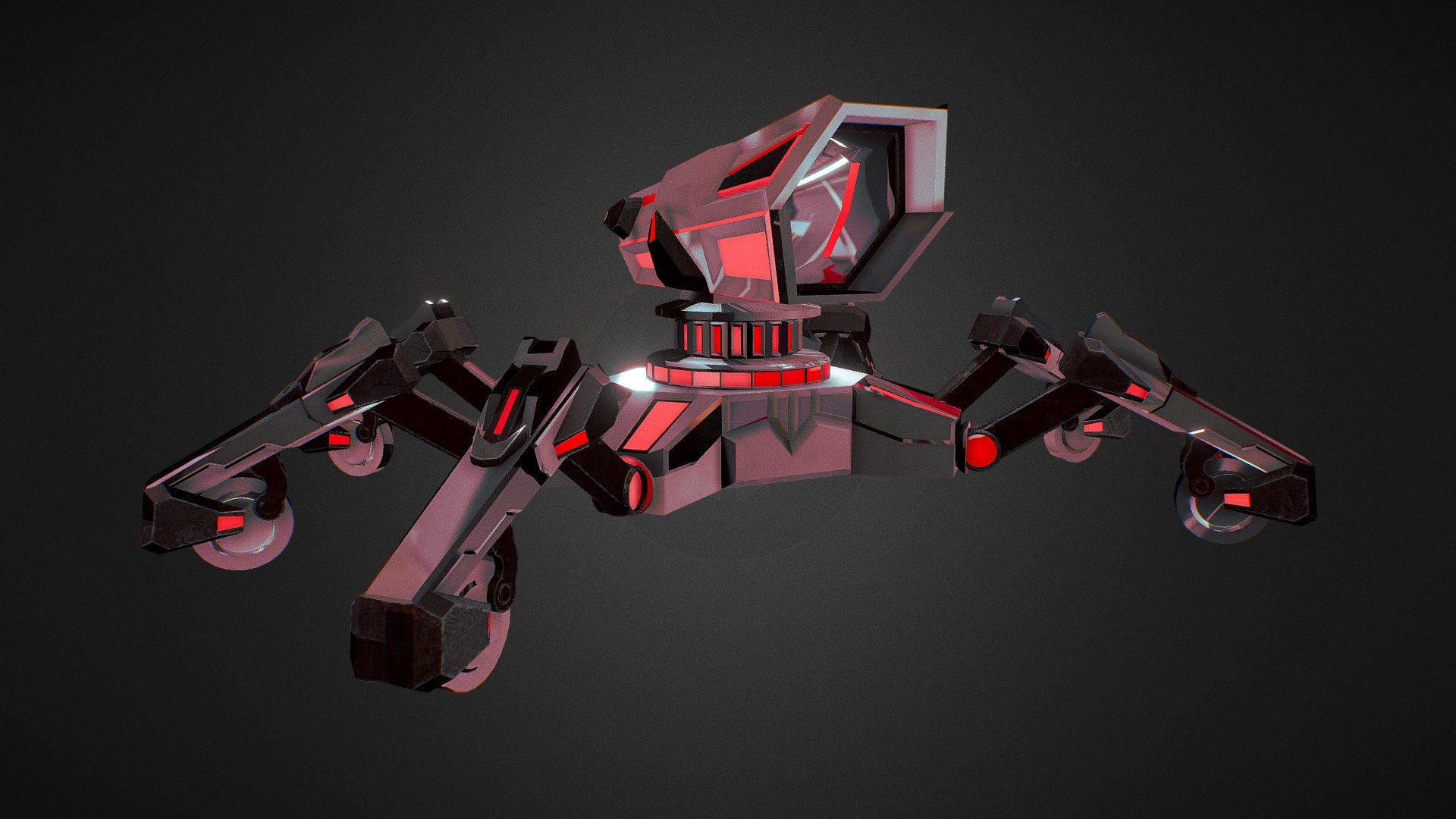 Spyder - 3D model by SDERI [45d242e] - Sketchfab