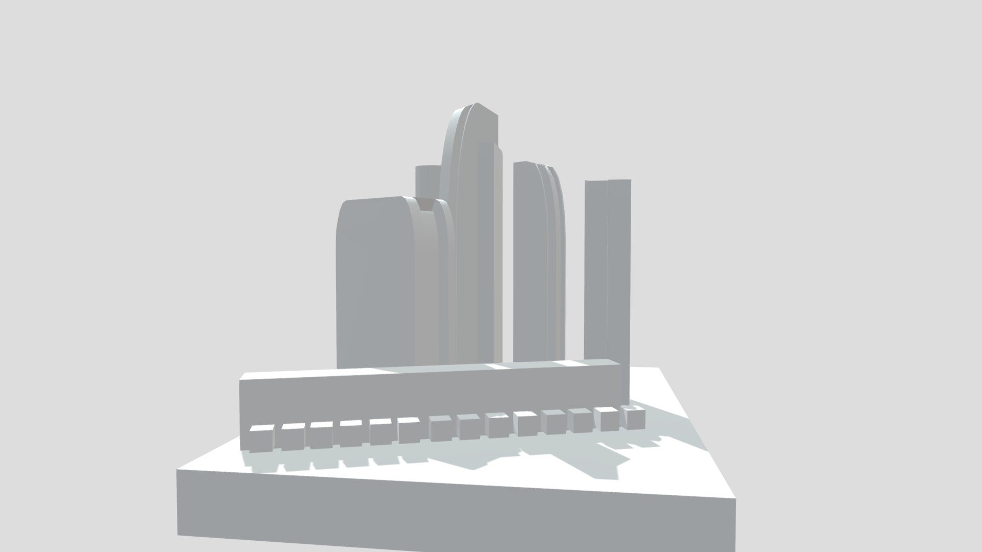 City Block Out - Download Free 3D model by Evan Vasser (@EvanVasser ...