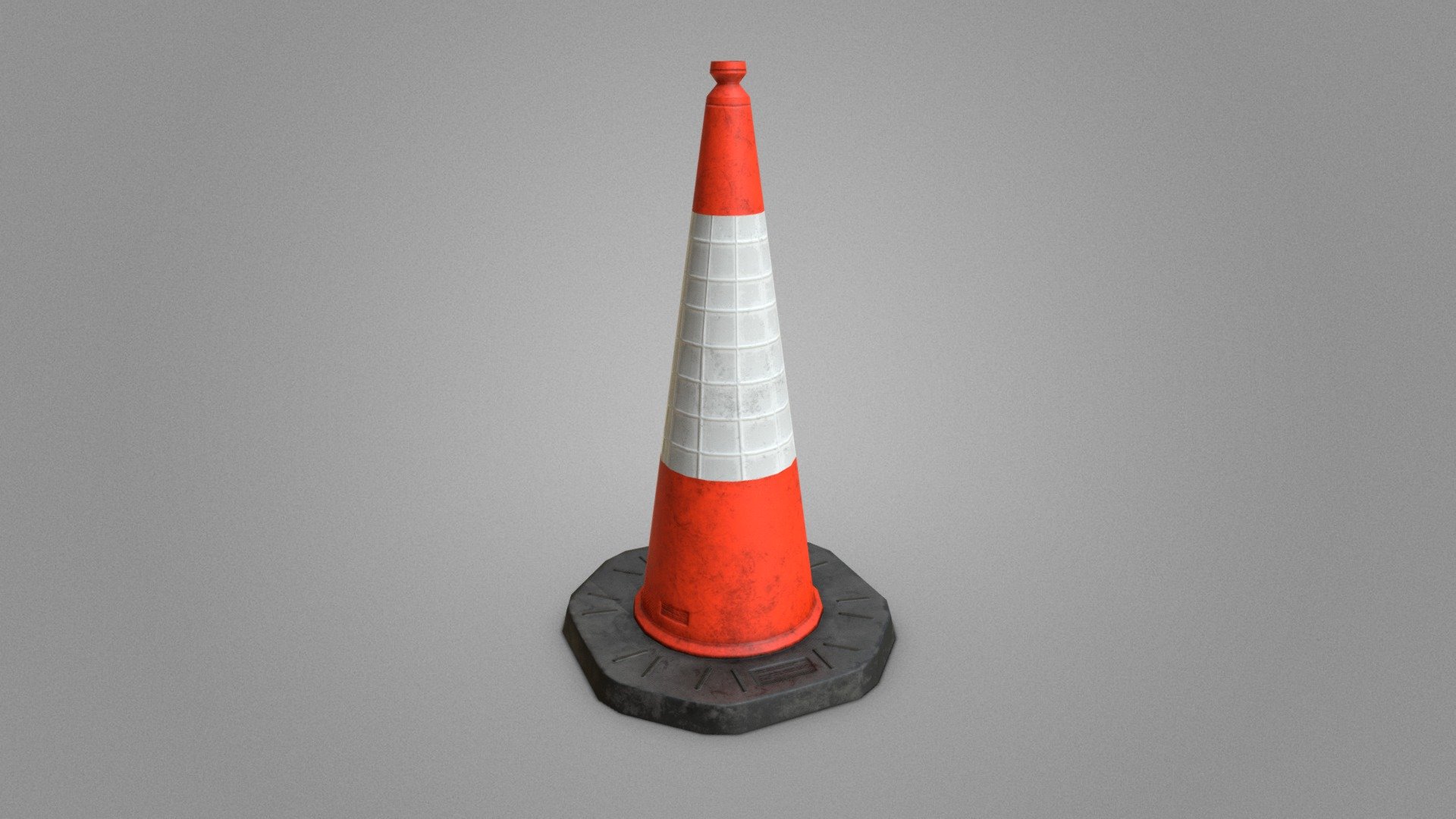 UK Traffic Cone - Buy Royalty Free 3D model by Polygon Alley (@jmayala ...